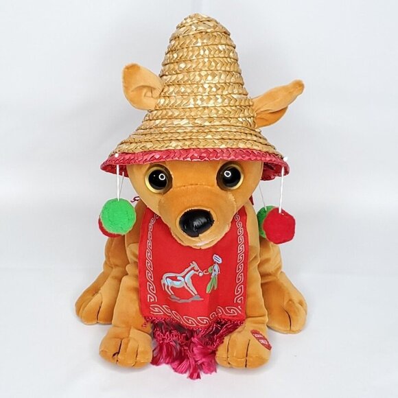 PBC International | Toys | Pbc Plush Mexican Chihuahua Animated ...